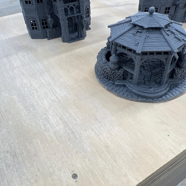 Medieval Town Set 04 - Bell Tower Farm - Etsy