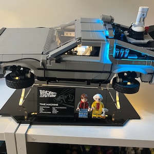 Acrylic Display Stand for Back to the Future Time Machine Set 10300 ...