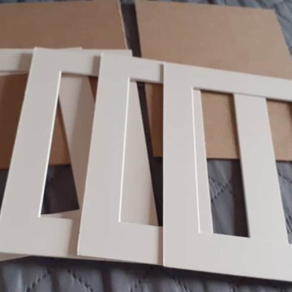Bespoke Made to Measure Bevel Cut Photo/picture Mounts With BACKING ...