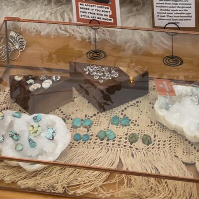 Recycled Glass Candle Holder, Environmentally Friendly Gift, Geometric ...