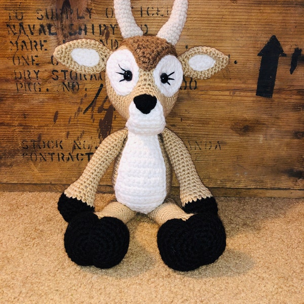 Crochet Deer PATTERN Amigurumi Deer Pattern Pdf Tutorial - Manuela the ...