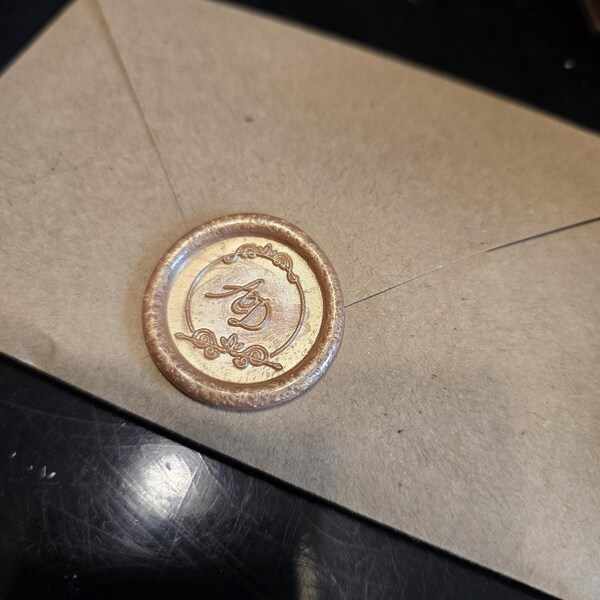 Custom Wax Seal Logo Stickers,40+ Logo Series Designs,handmade Self ...