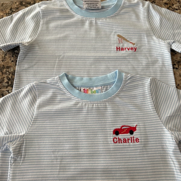 Boys Mini and Monogram Shirt/monogram Boys Shirt/personalized/mini ...