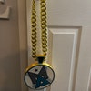 Custom Swag Spinner Chain Logo Miami Cuban Link Swag Bling Turnover ...