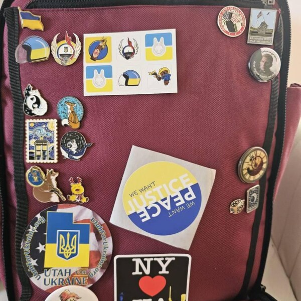 Ita Bag, Pin Display Bag, Ita Backpack, Pin Trading, Window Backpack ...