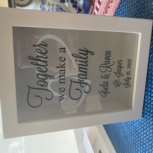 Blended Family Wedding Sand Ceremony Shadow Box Set Unity - Etsy