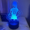 Personalized LED Volleyball Night Light, Volleyball Light, Volleyball ...