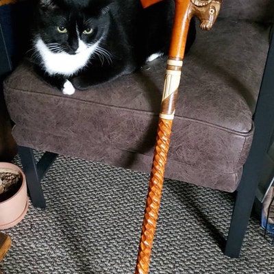 Phoenix Walking Cane Walking Stick Handmade Cane - Etsy