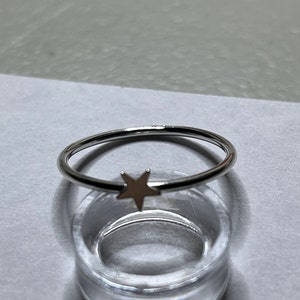 Coil Design Initial Ring, Personalized Ring, Organic Ring, Initial Ring ...