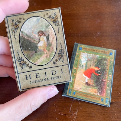 The Secret Garden Doll Sized Miniature Book for American Girl - Etsy