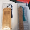 TARDIS Bookmark With Tassel - Laser Engraved Alder Wood - Doctor Who ...