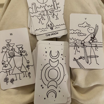 SAME DAY SHIPPING Tarot Card Deck Vintage Tarot Reading Deck for ...