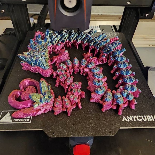 Light Heart Dragon, Cinderwing3d, STL File for 3D Printing, STL Print ...