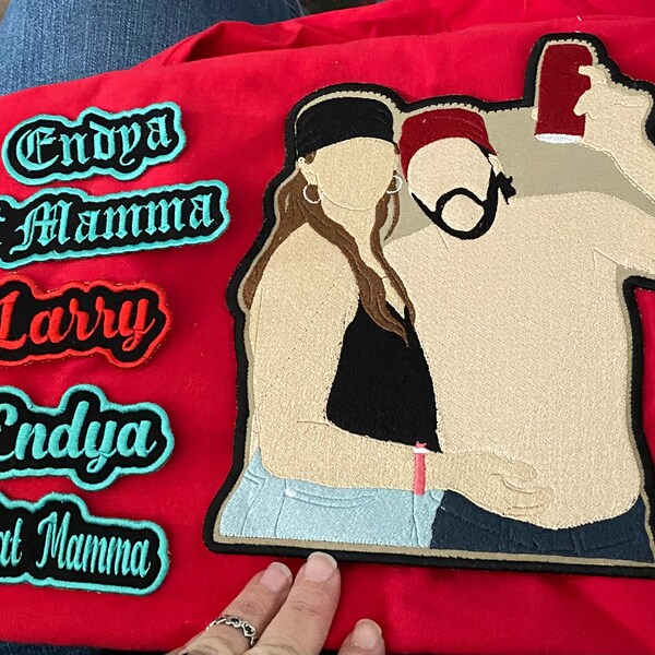 Faith Over Fear Patch Iron On/sew on Embroidered Applique Patch ...