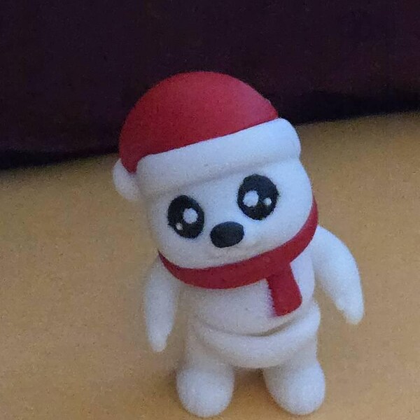 Mini Grinch, Articulated, Flexible Fidget Sensory Toy, 3D Printed, Mini ...