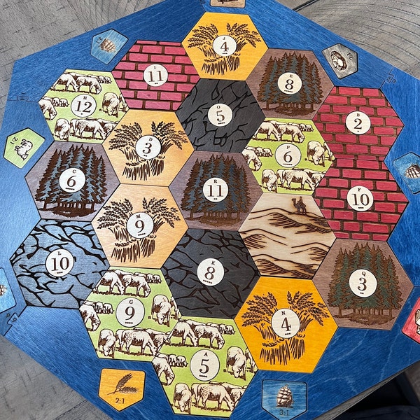 Wood Game Board | Classic | 3-4 or 3-6 Player, Laser Cut, Personalized ...