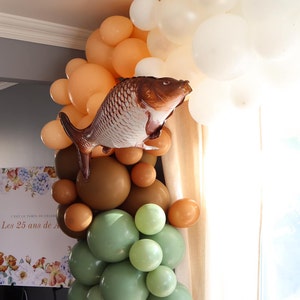 Fishing Balloon 19 Bass Fish, Trout, Gone Fishing, Husband Party ...