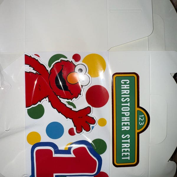 Elmo Favor Boxes, Sesame Street Treat Boxes, 3-D Gable Boxes - Etsy