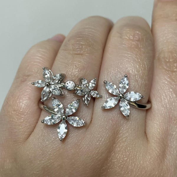 Ring, Double Ring, 2 Finger Ring, Two Finger Ring, Finger Ring ...