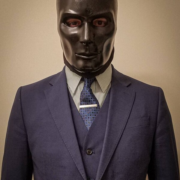 Mask John Doe Mask Bank Robber Cosplay Face Man Face Print Man Face - Etsy