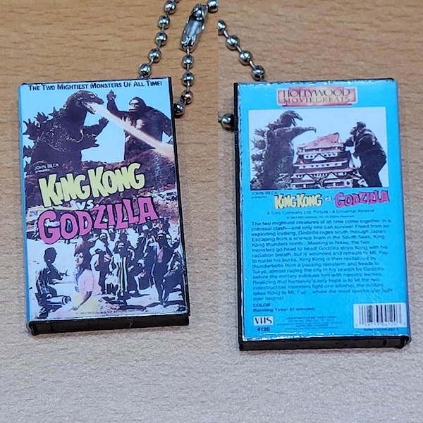 Horror Movie Keychains Miniature Movie Keychains Mini VHS 60 Different ...