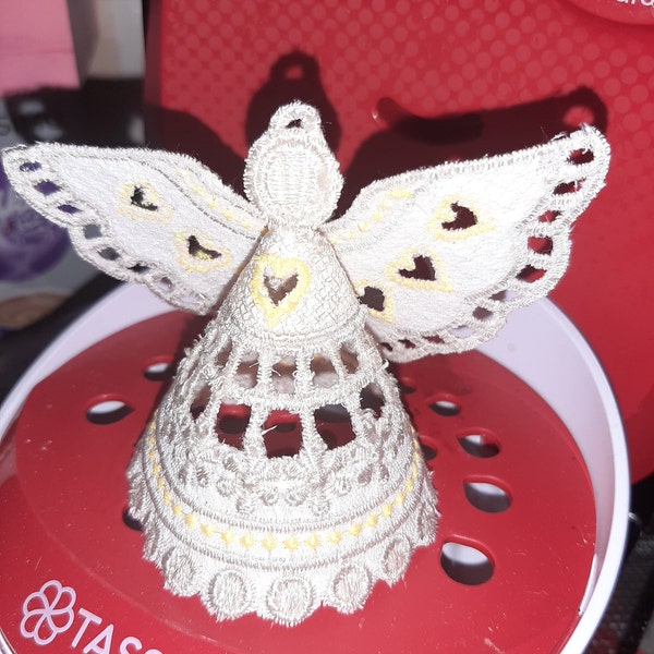3D FSL Angels Free Standing Lace Machine Embroidery Designs Instant Download 5x7 Hoop 5 Designs ...