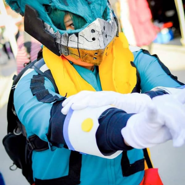 Dark Deku Foam Head Pattern - Etsy