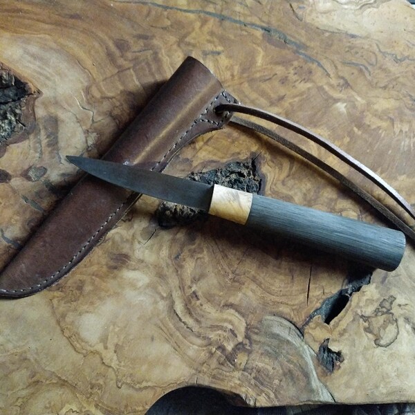 Small Medieval Neck Knife With Scabbard - Etsy