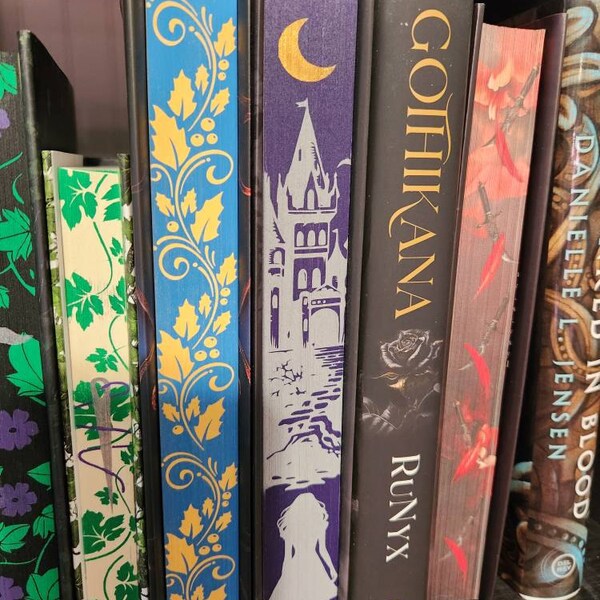 Alchemised by Senlinyu Sprayed Edges Book, Stenciled Edges, Special ...