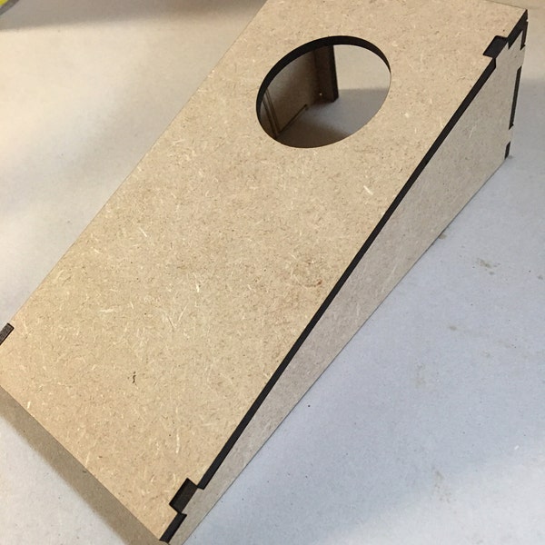 Desktop Mini Cornhole Coin Toss Game Design - 1/8" (.12") Material ...