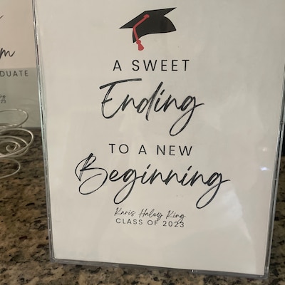 Graduation Party Signs Template Bundle Printable Graduation Signs ...