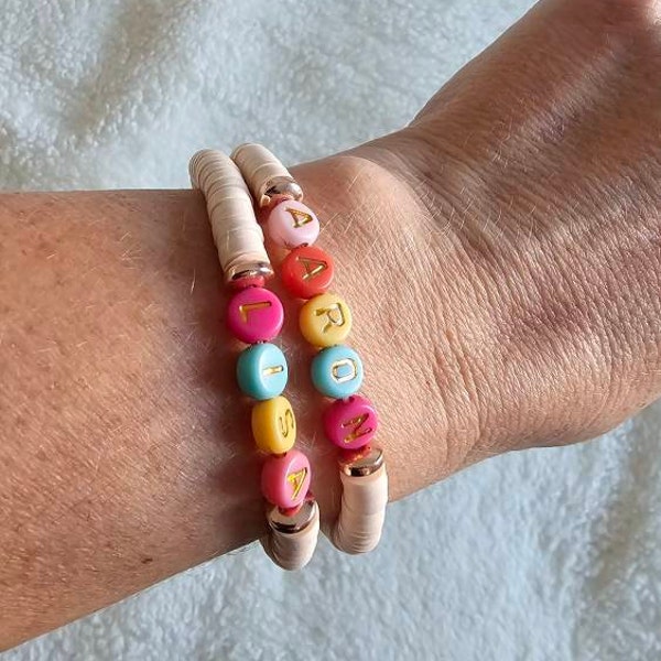 Personalized Kids Name Bracelet, Child Custom Bracelet, Child Name ...