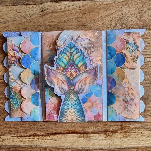 Pirate Treasure Chest Printable Junk Journal Folio Box, Papercraft ...