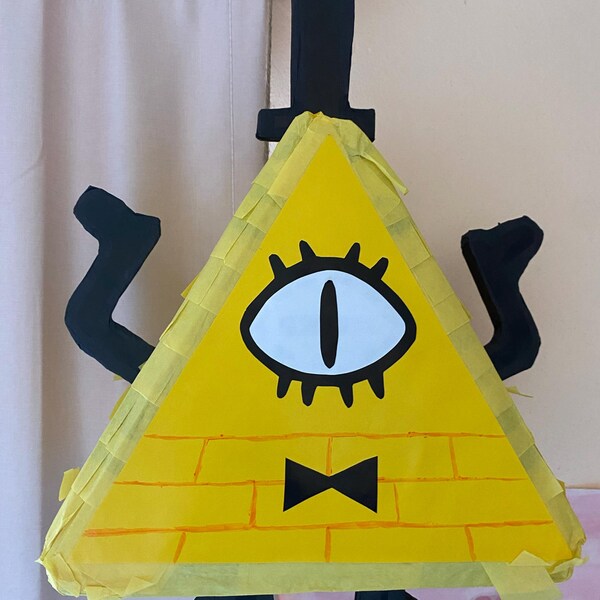 Bill Cipher (gravity Falls) Piñata - Etsy