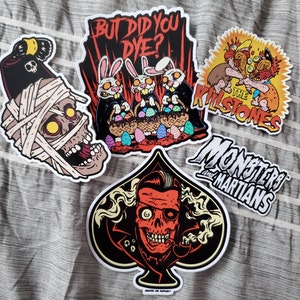 Xeno Krunch Cereal Vinyl Sticker Horror Decals Aliens | Etsy