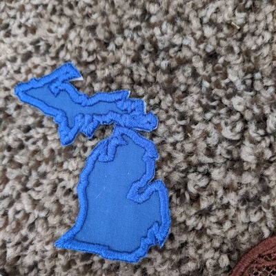 Michigan State Patch Any Color Custom Made - Etsy