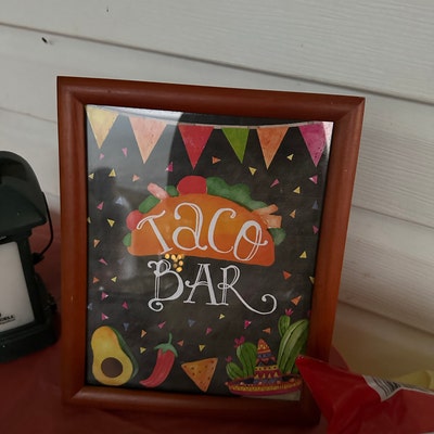 Printable WALKING TACOS Sign, Instant Download, 8x10, Digital PDF ...
