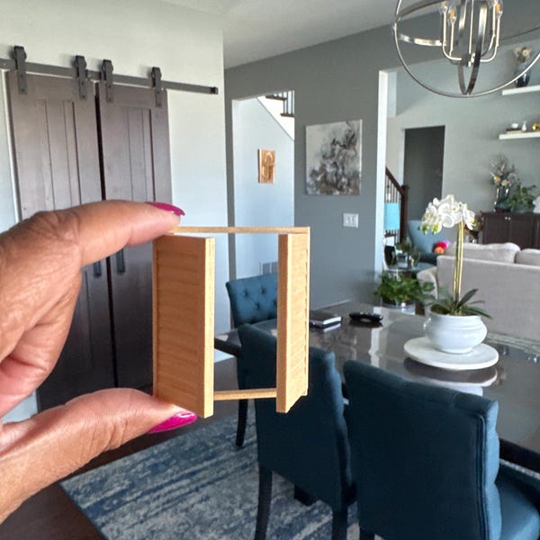 1:12, Miniature Dollhouse Shabby Chic Shutters, Miniature Farmhouse ...