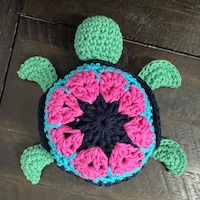 Foldable Turtle Bag - PDF Crochet Pattern - Etsy Canada