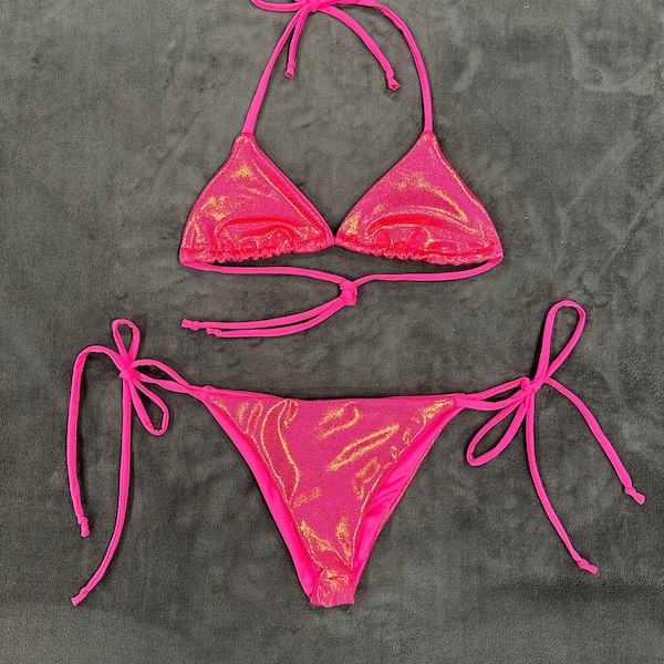 Gathered Bikini Sewing Pattern PDF | Print at Home | Sizes XS-XXXL ...