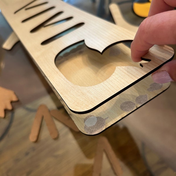 Wooden Fraction Manipulation Board, Montessori Math Manipulation ...