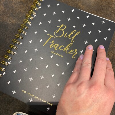 Planner Undated Bill Tracker Journal Organizer Budget Book Payments ...