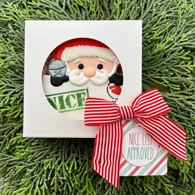 Instant Download Nice List Approved Cookie Tag, Santa's Nice List ...