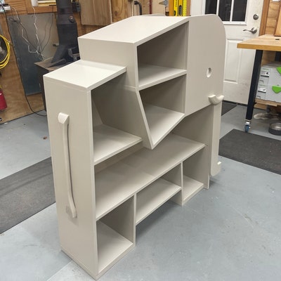 Elephant Bookshelf DIY Printable Digital Plans - Etsy