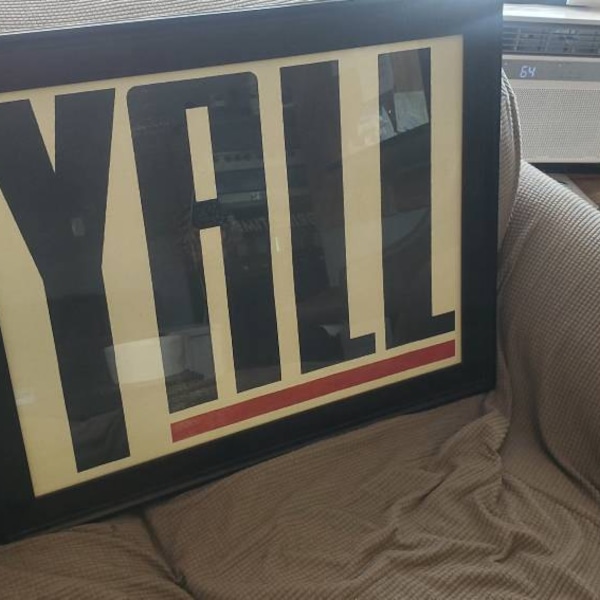 Y'all Means All Typography Poster, Western Wall Art, Southwestern Decor ...