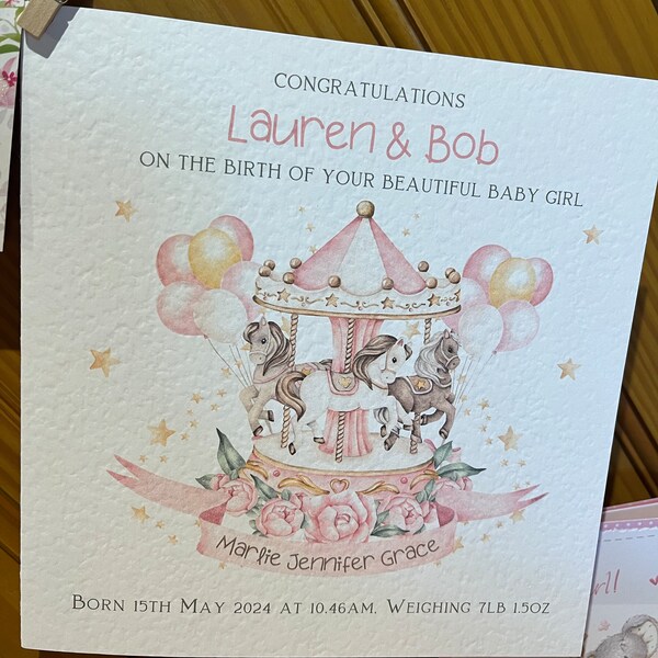 Personalised Girls Football Card, Football Card for Daughter ...