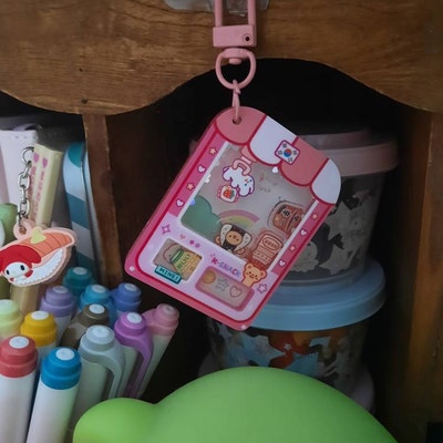 K-snack Claw Machine Shaker Keyring Korean Keychain, Charms, Kawaii ...