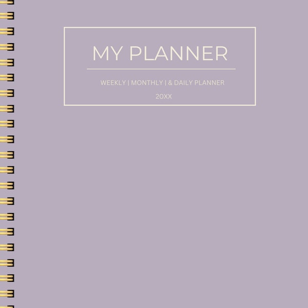 Metallic Realistic Digital Planner Coils - Gold, Silver, Rose Gold ...