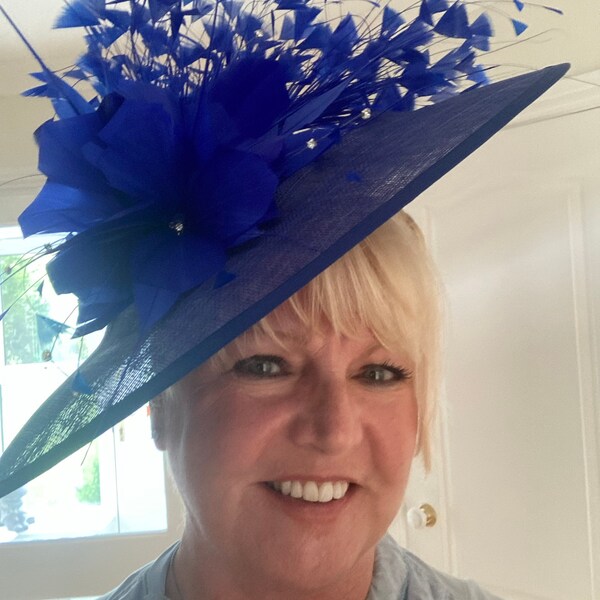 Statement Wedding Hat - All Colours Available Hats - Race Day Saucer ...
