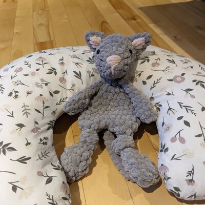 MINI Charli Cat Knotted Lovey Crochet Cat PATTERN - Etsy